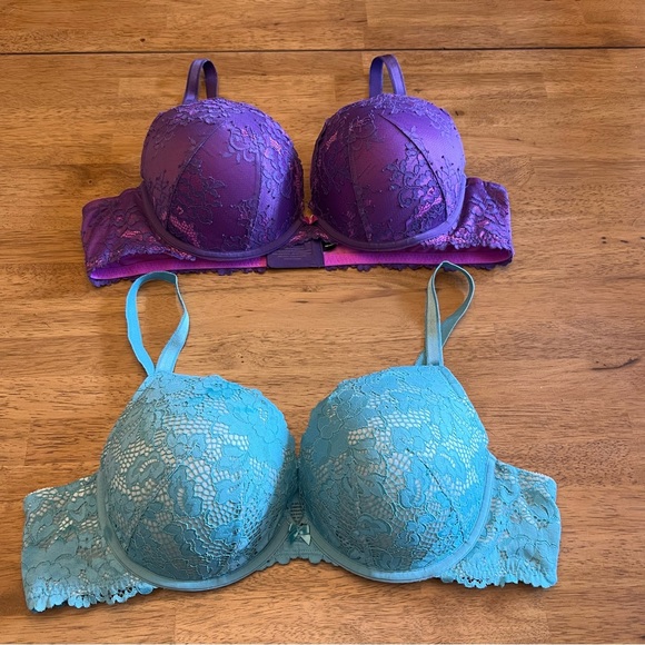 torrid | Intimates & Sleepwear | Torrid Push Up Plunge Bra Size 44c Set ...